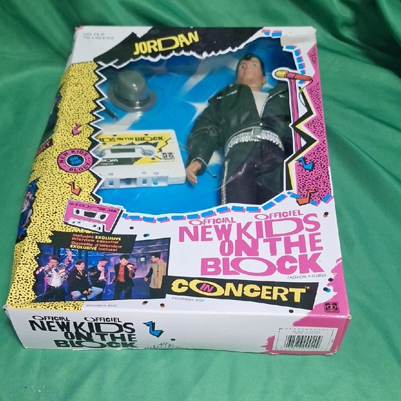 Toys | Rare Vintage New Kids On The Block Jordan Doll In Box Unopened ...